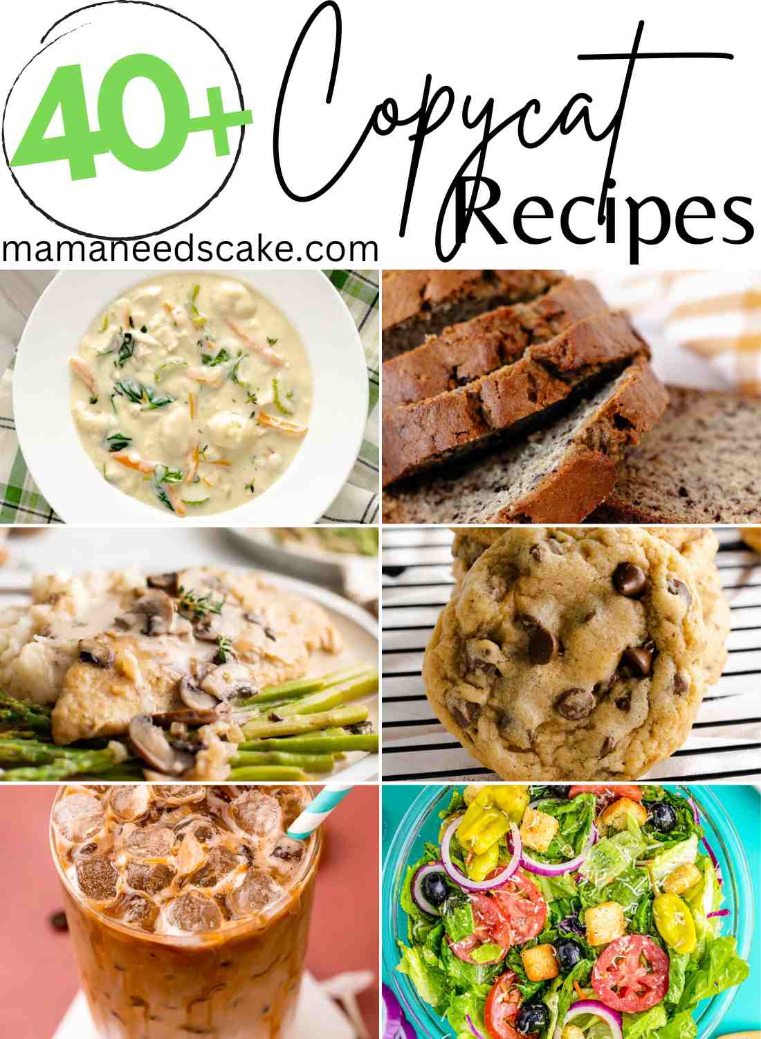 40+ Top Copycat Recipes (Drinks, Main Courses, Dessert) - Mama Needs Cake®