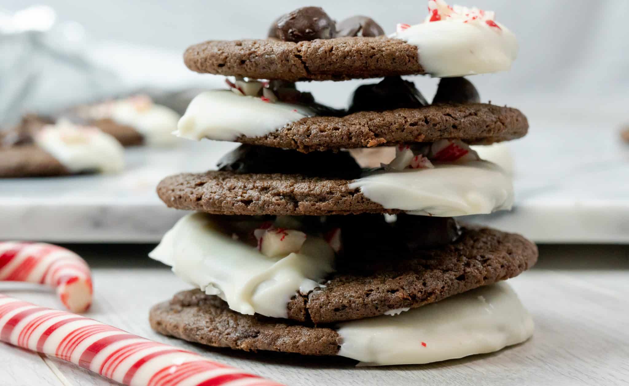 Peppermint Patty Chocolate Cookies