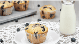 Moist Jumbo Blueberry Muffins - Mama Needs Cake®