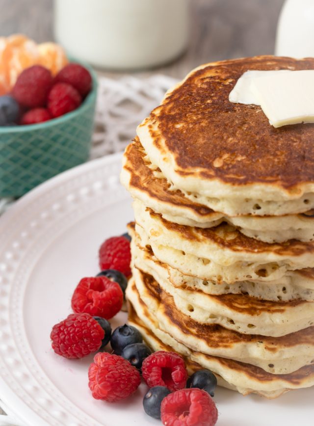 Easy Brown Butter Pancakes - Mama Needs Cake®