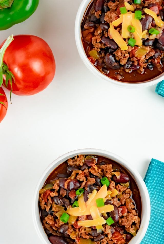 Instant Pot Carne Picada Chili - Mama Needs Cake®