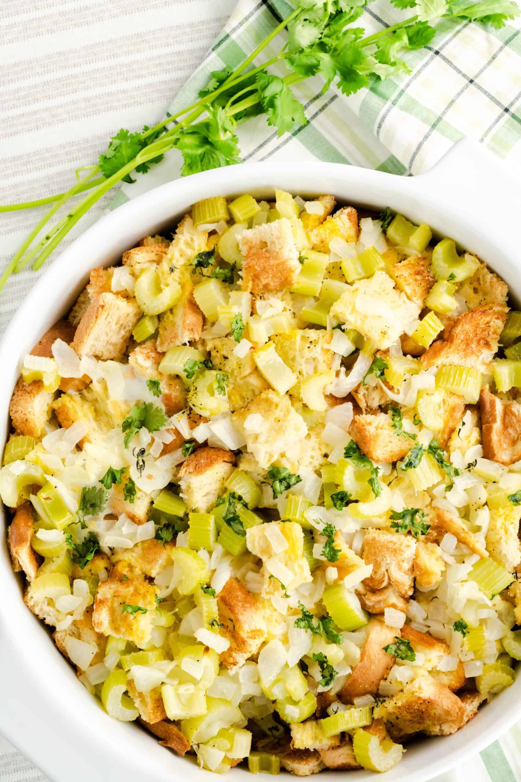 Traditional Thanksgiving Dressing - Mama Needs Cake®