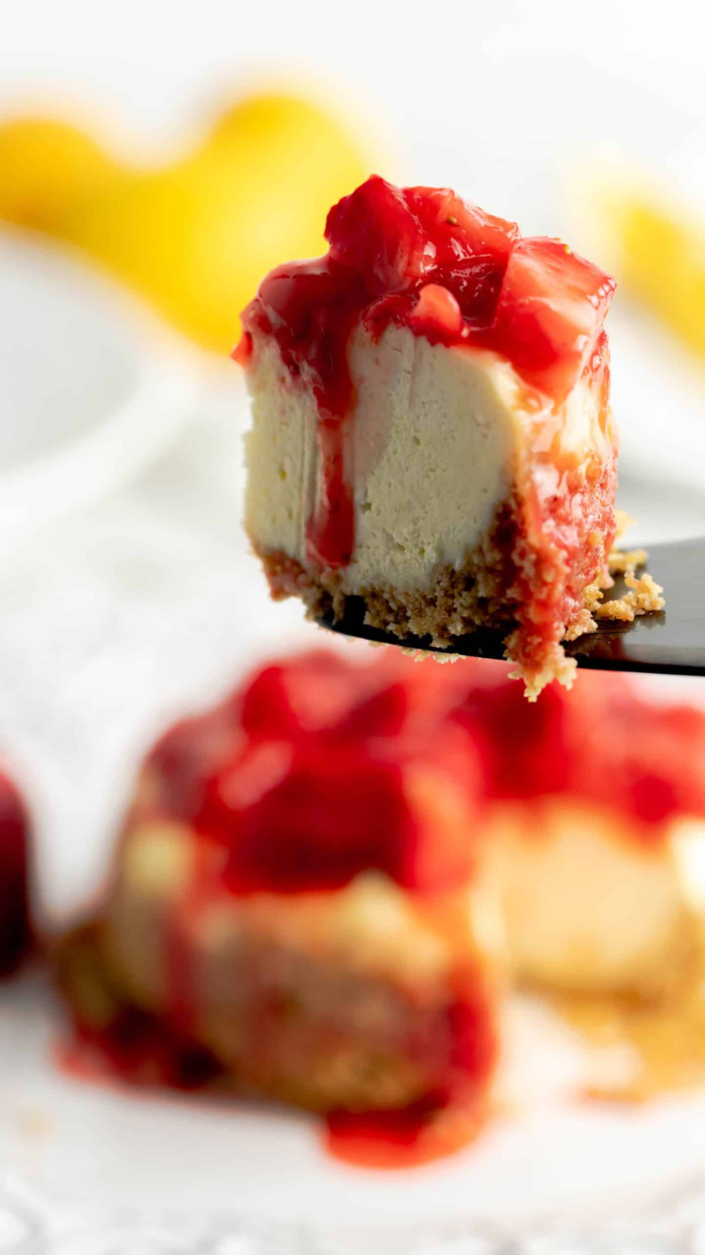 Instant Pot Mini Cheesecakes - Mama Needs Cake®