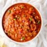 Homemade Restaurant Style Red Salsa - Mama Needs Cake®