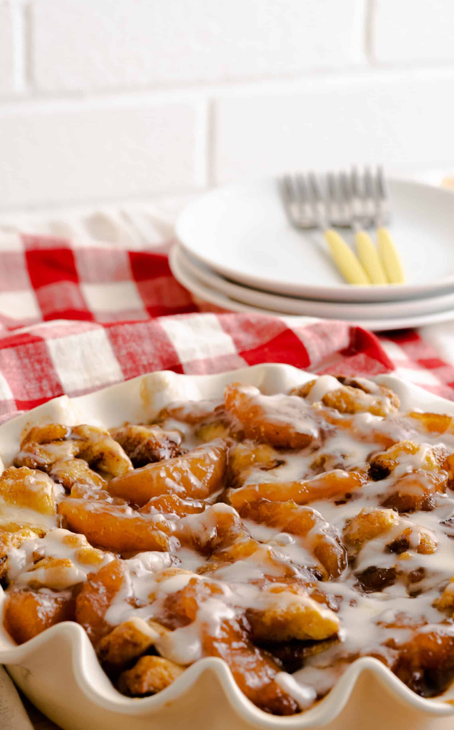 Apple Cinnamon Roll Bake - Mama Needs Cake®