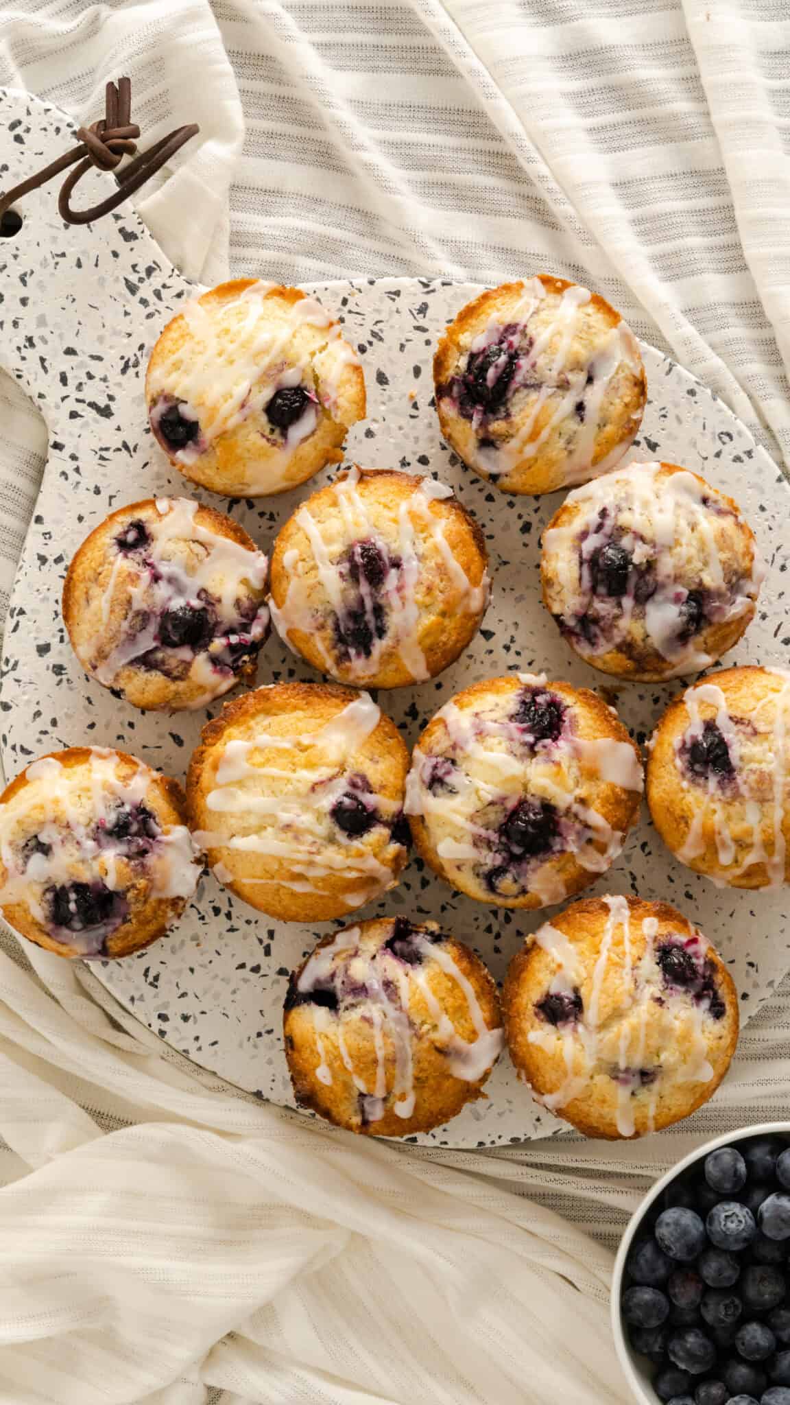 Bakery-Style Lemon Blueberry Muffins - Mama Needs Cake®