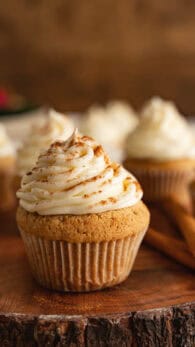 Spice Cupcakes with Cream Cheese Frosting - Mama Needs Cake®