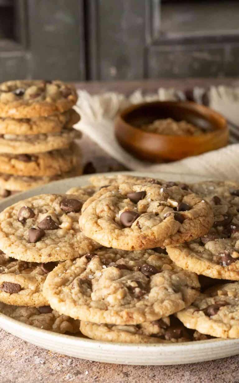 Brown Butter Toffee Cookies - Mama Needs Cake®