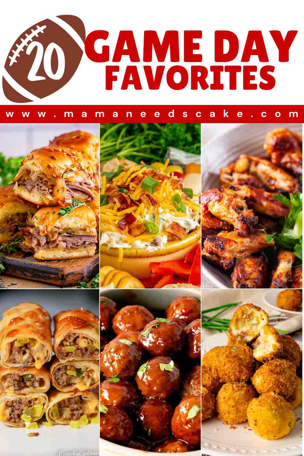20 Game Day Food Favorites: Tasty Appetizers and Finger Foods - Mama ...