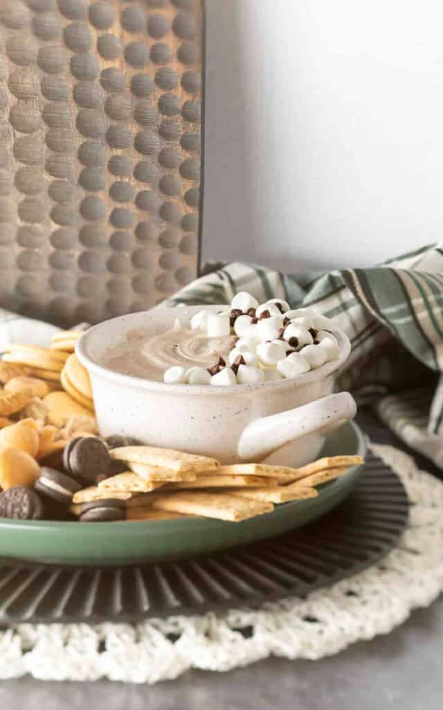 Hot Cocoa Dip - Mama Needs Cake®