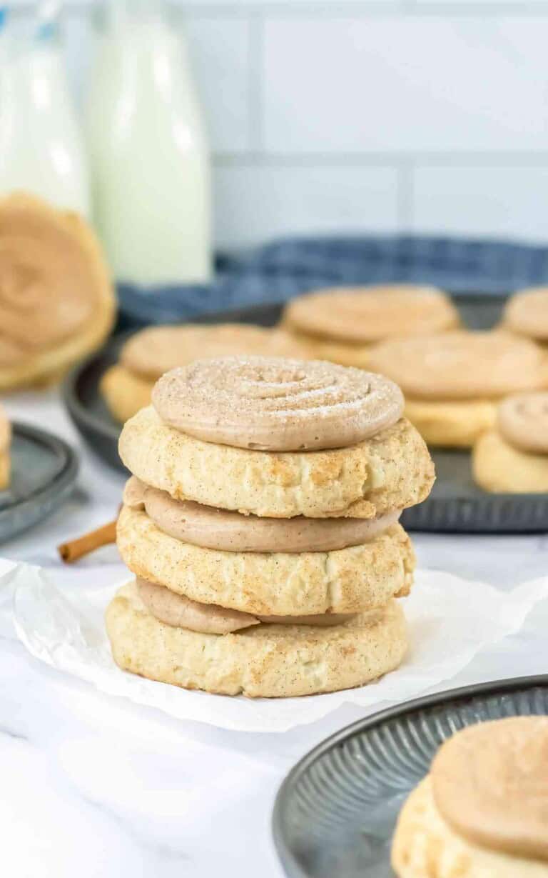Churro Cookies with Cinnamon Buttercream - Mama Needs Cake®
