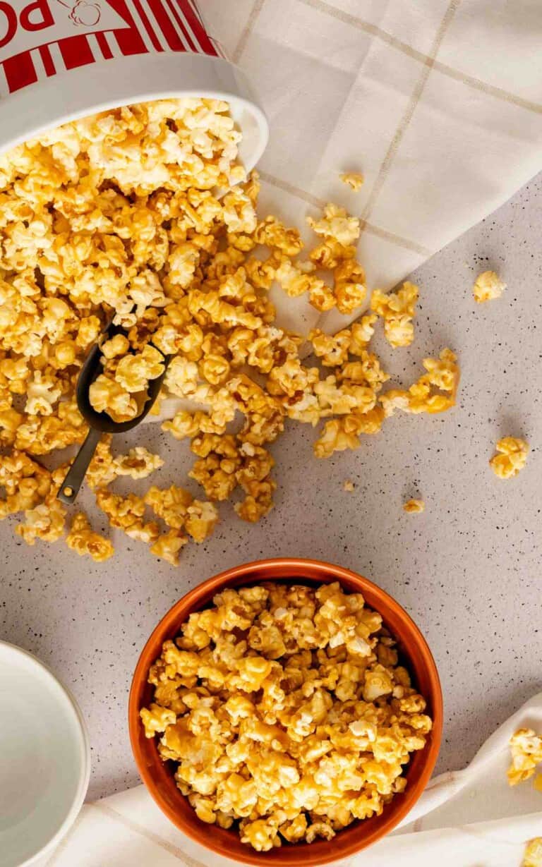 Caramel Corn Popcorn - Mama Needs Cake®