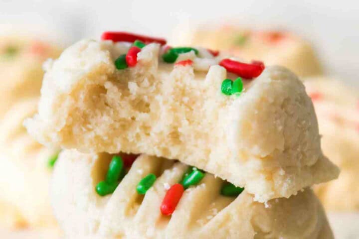 Whipped Shortbread Cookies - Mama Needs Cake®